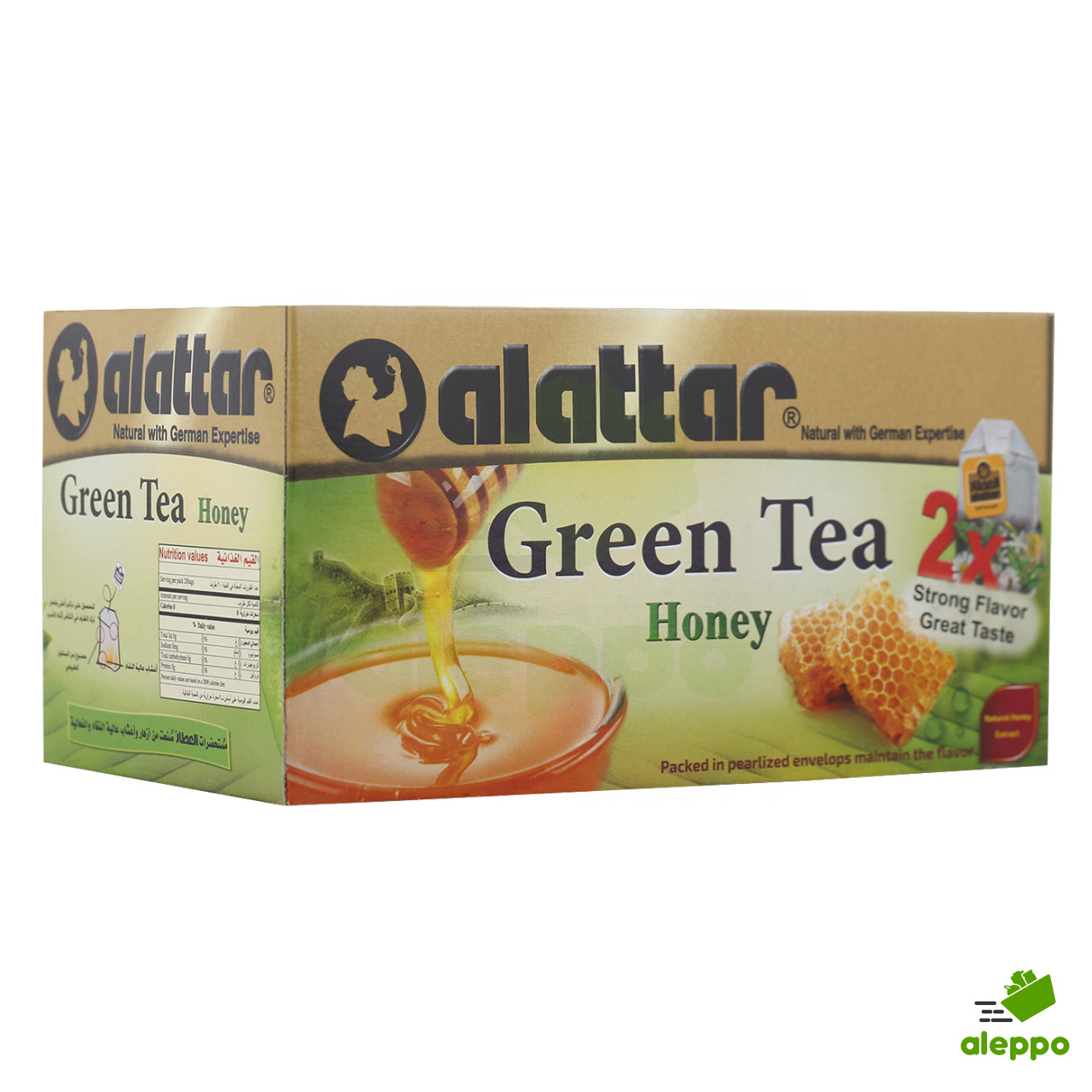 Alattar Green Tea With Honey 20pcs - Anta Foods Ltd