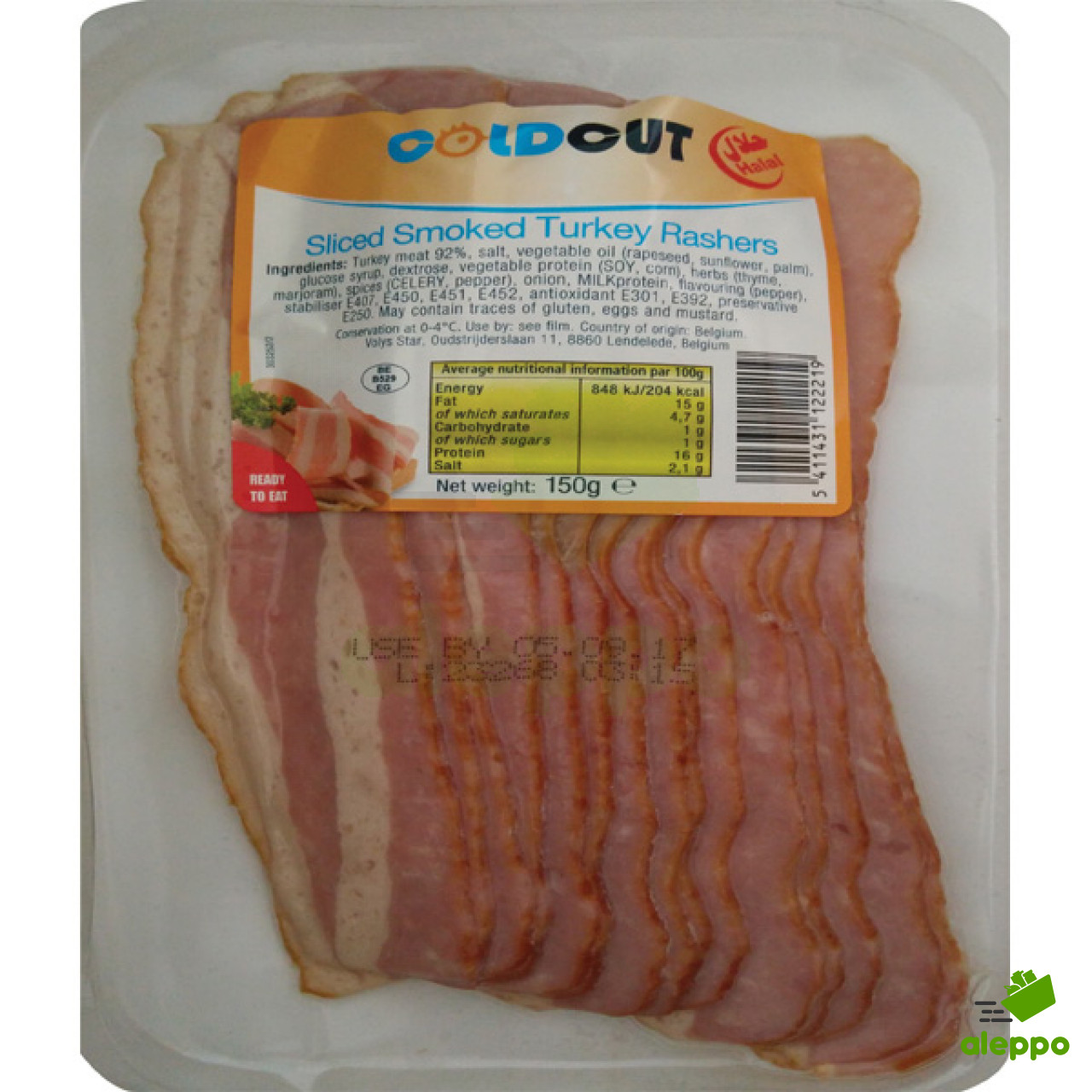ColdCut Turkey Rashers 150g - Anta Foods Ltd