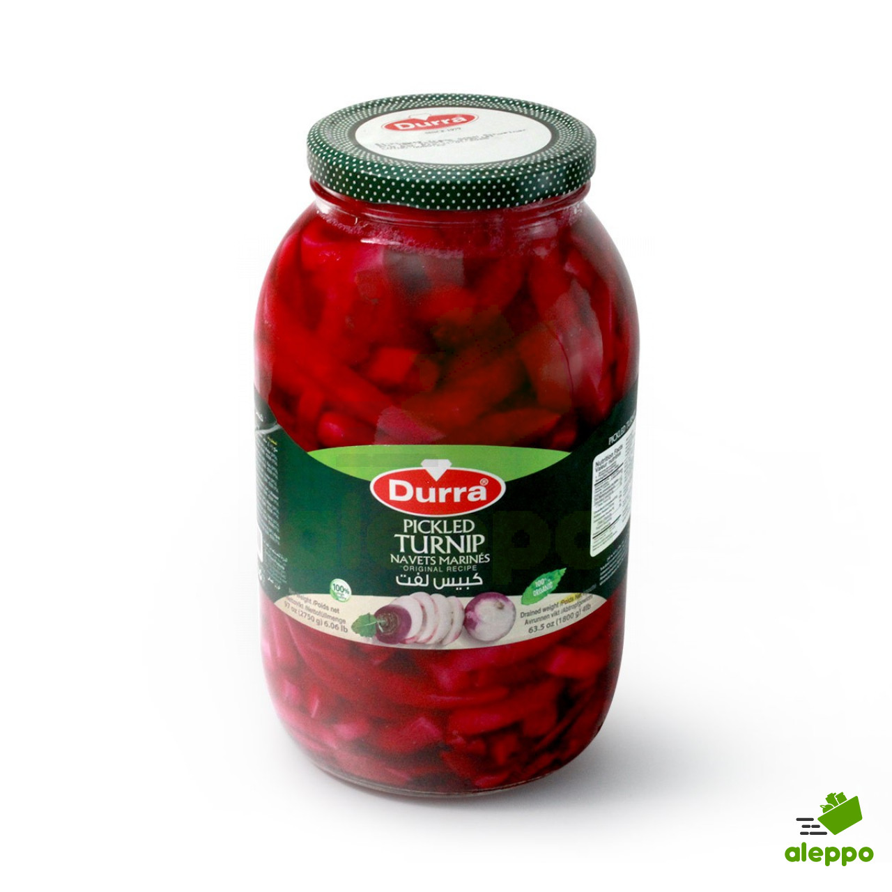 Durra Turnip Pickles 2750g - Anta Foods Ltd