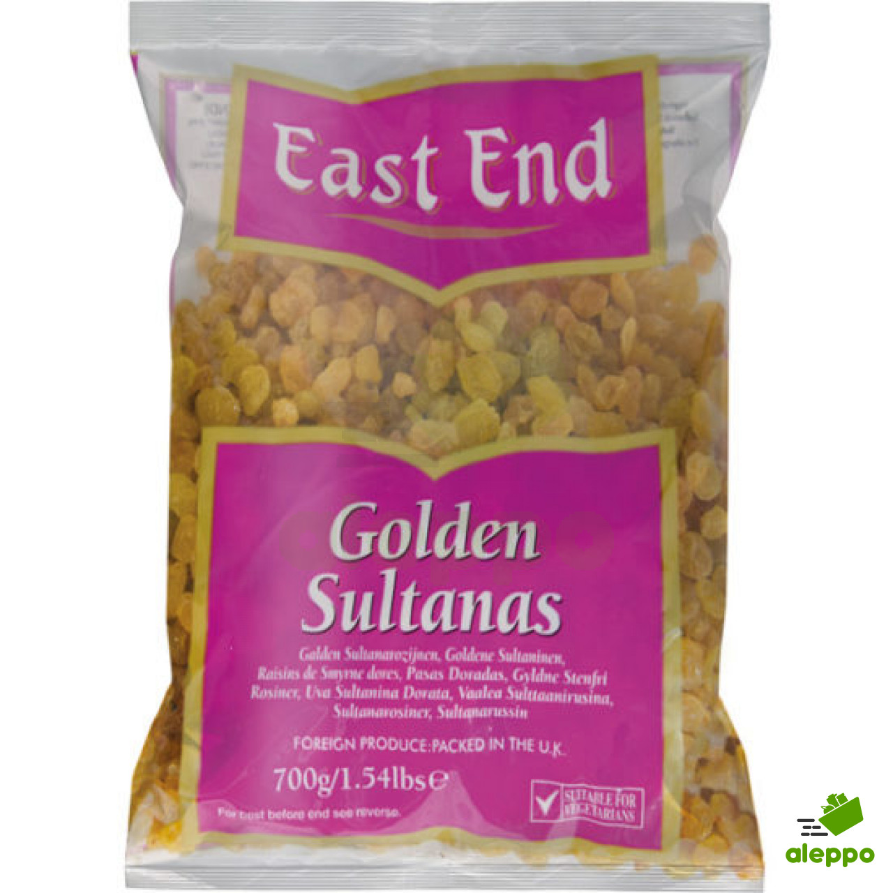 EE Green Sultanas 700g - Anta Foods Ltd