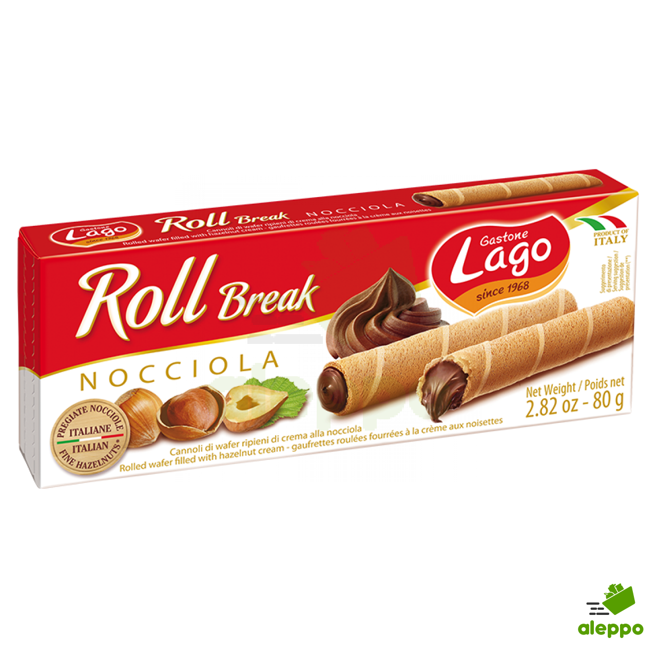Lago Fragalo Roll Break 80g - Anta Foods Ltd