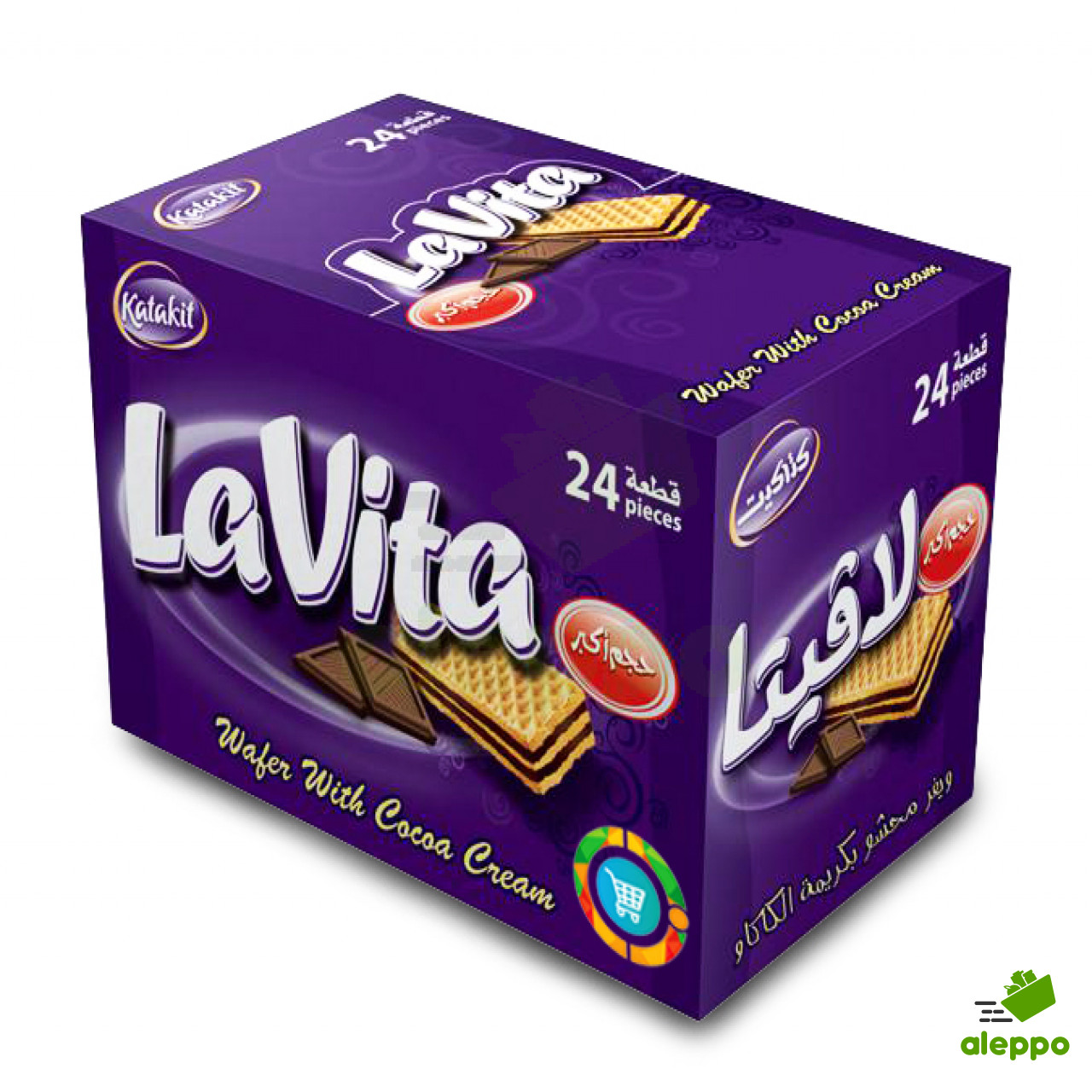 Lavita Cocoa Cream Wafer 528g - Anta Foods Ltd
