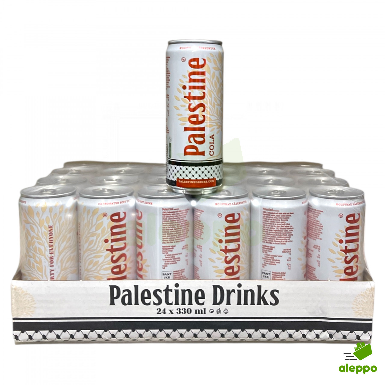 Palestine Cola 330ml x24pcs CASE - Anta Foods Ltd