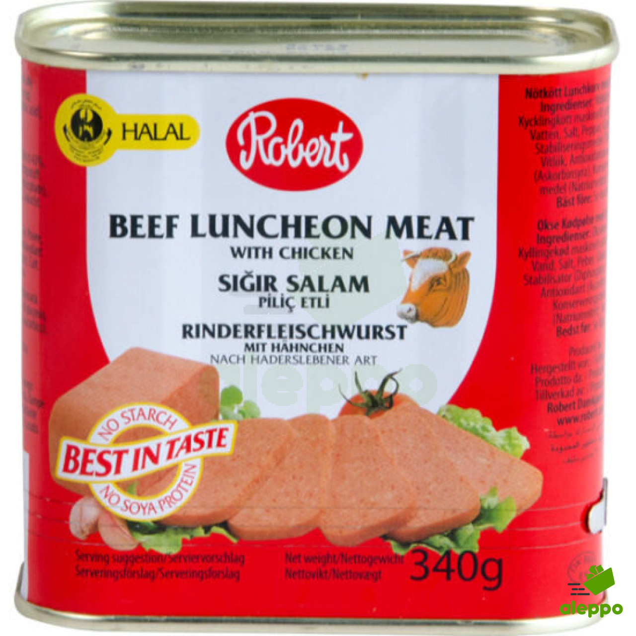Robert Beef Luncheon Meat 340g - Anta Foods Ltd
