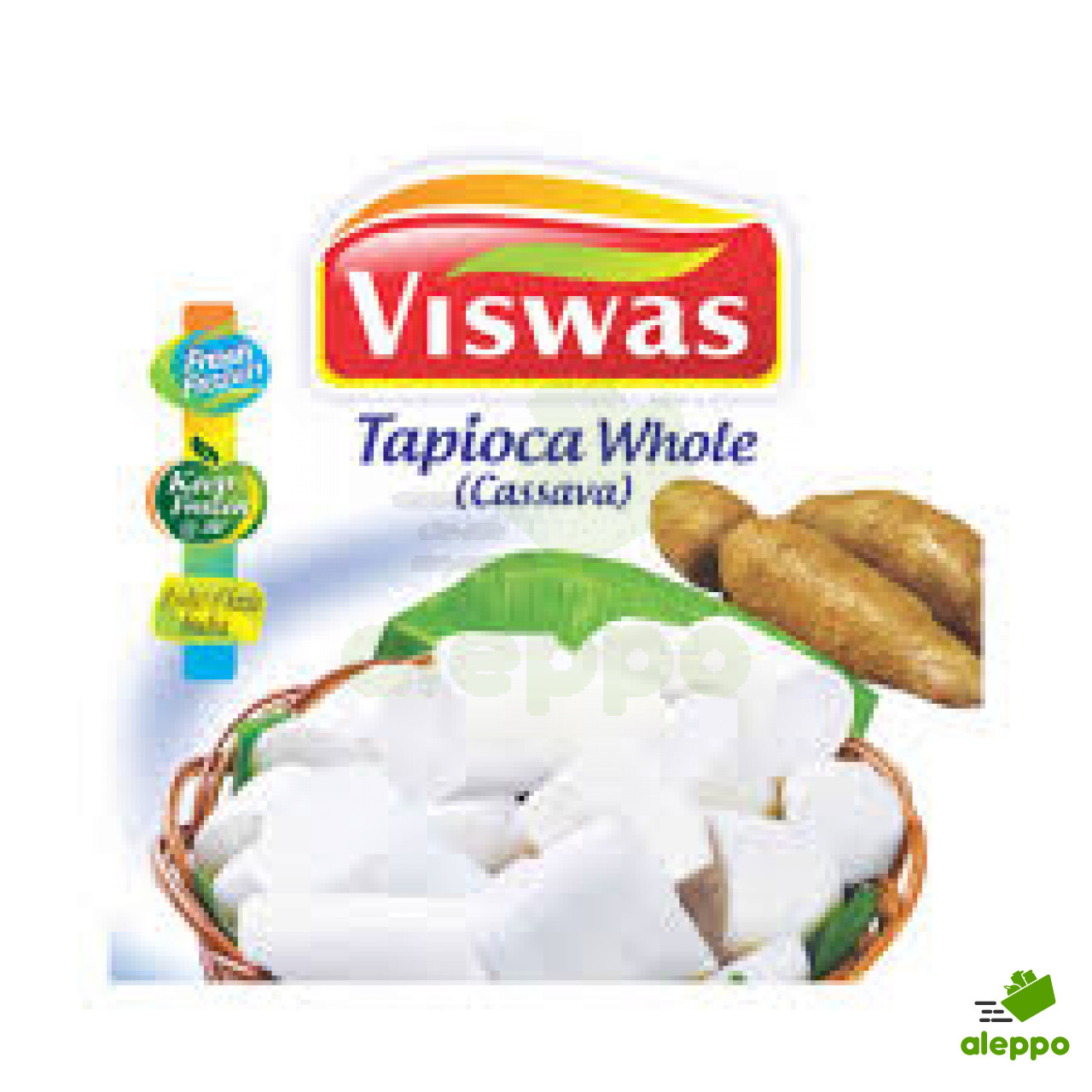 Viswas Tapioca Whole Cassava 908g - Anta Foods Ltd