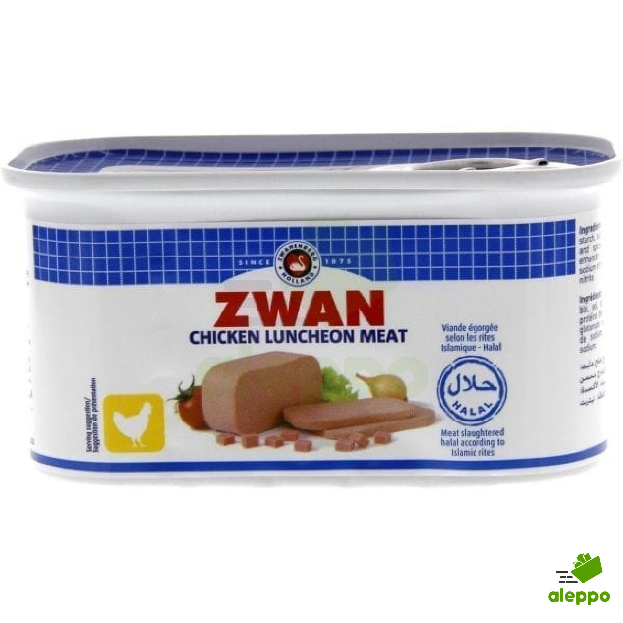 Zwan Chicken Luncheon Meat 200g - Anta Foods LTD